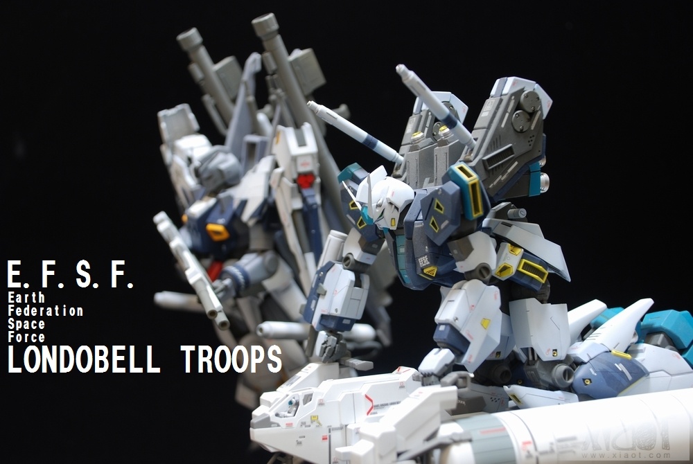 GUNDAM GUY: MG 1/100 RX-94 ν (nu) Gundam Mass Production - Customized Build