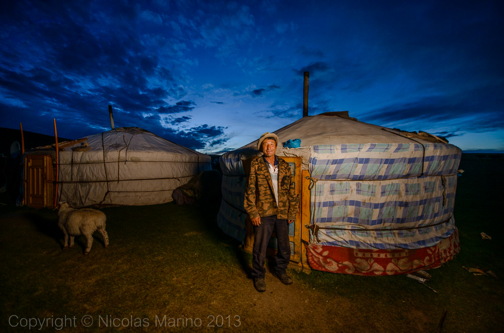 Lonely traveler: Nomadic life