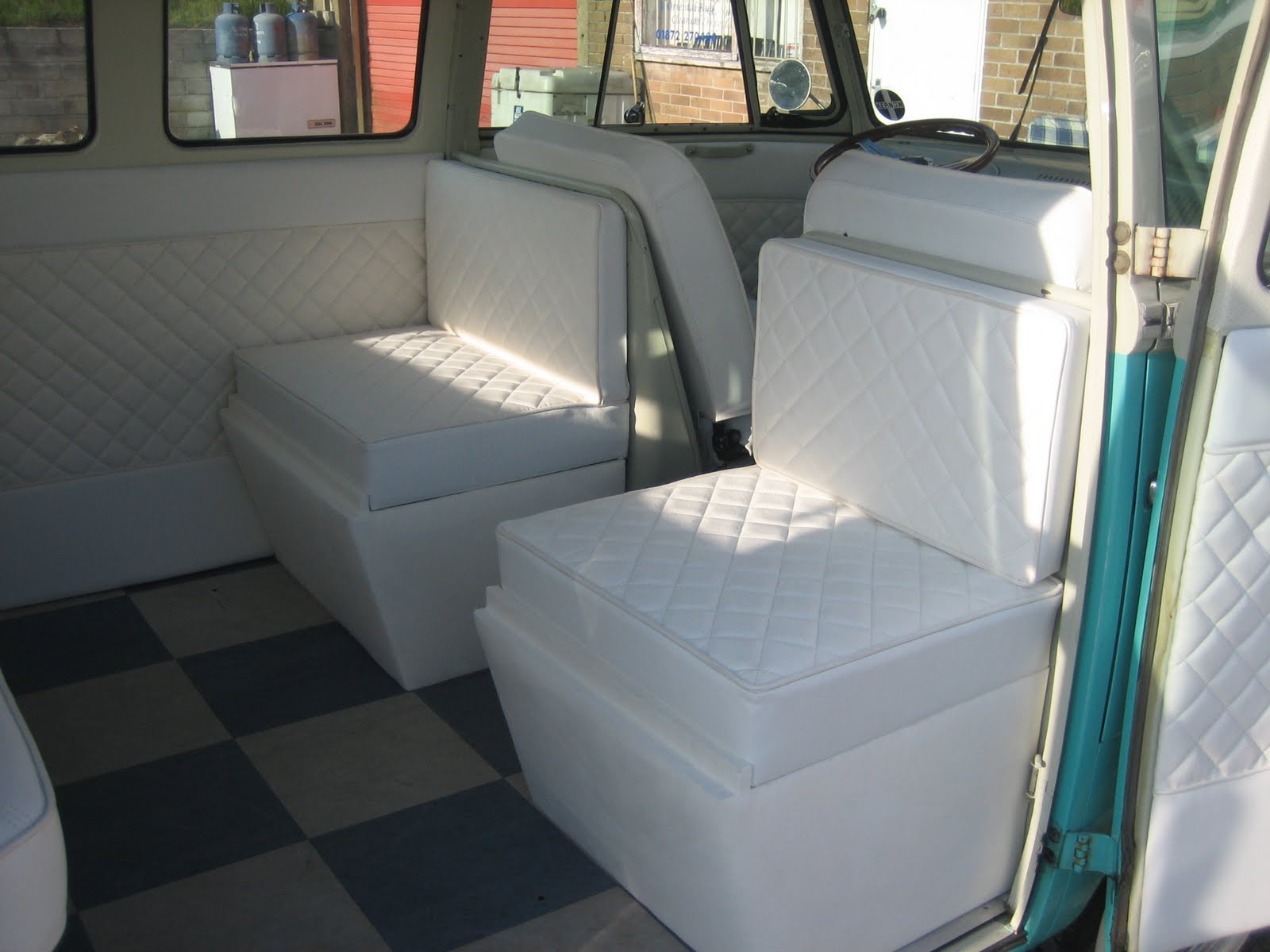 Colin Rouse Auto Trim : 1967 VW Split Screen Bus Trimmed For A Wedding ...