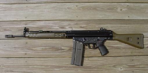 Weapons: G3A1 riffle 1