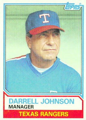 1983 Topps Blog: #37 Darrell Johnson