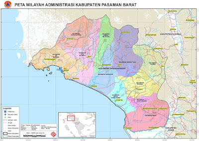 Peta Kabupaten Sumba Barat