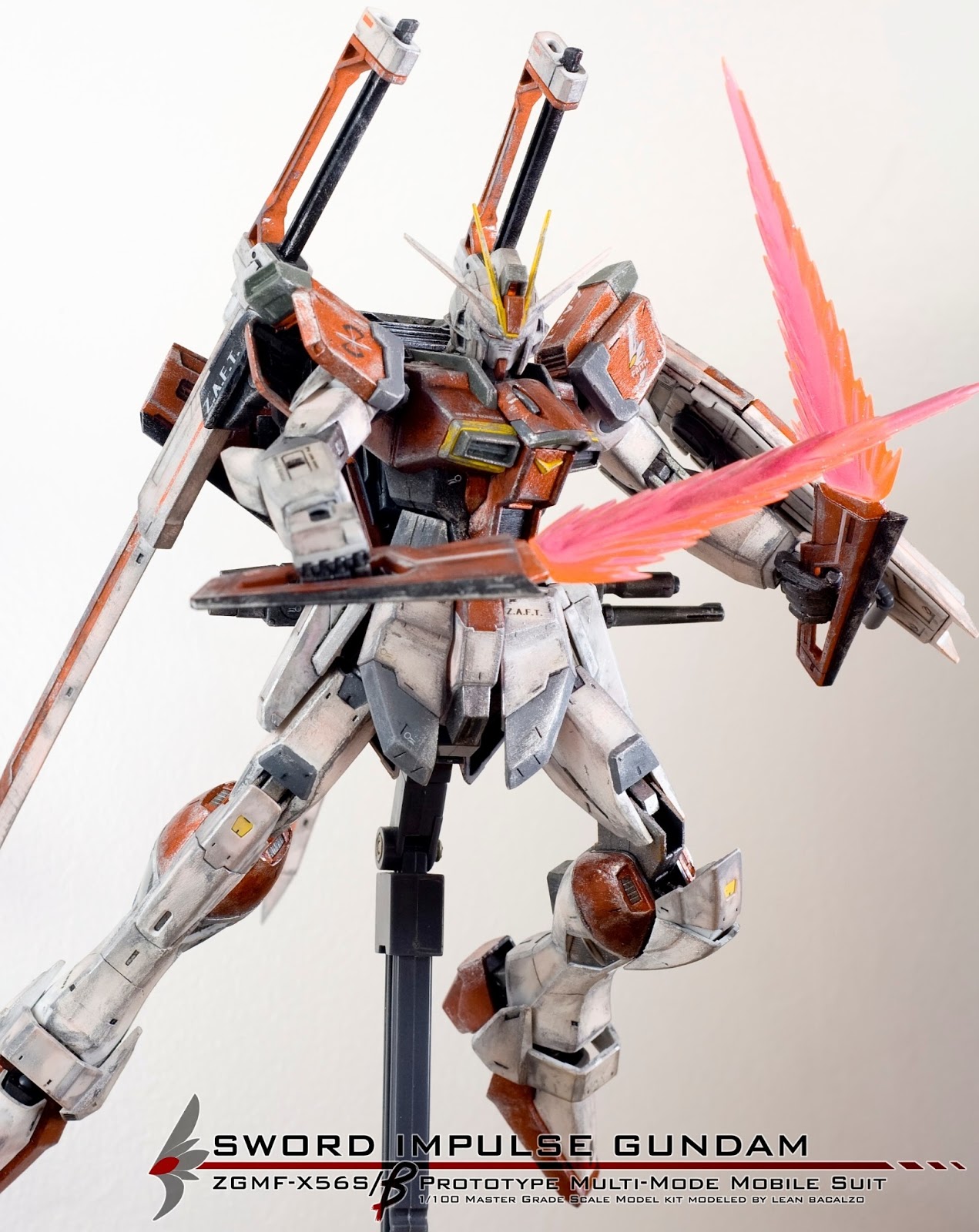 Painted Build: MG 1/100 Sword Impulse Gundam