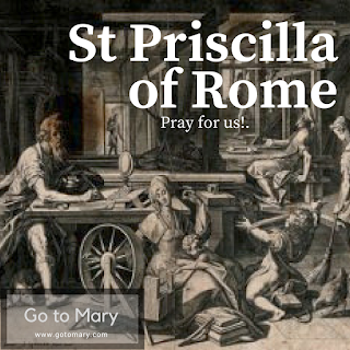 Saint Priscilla of Rome - Go to Mary