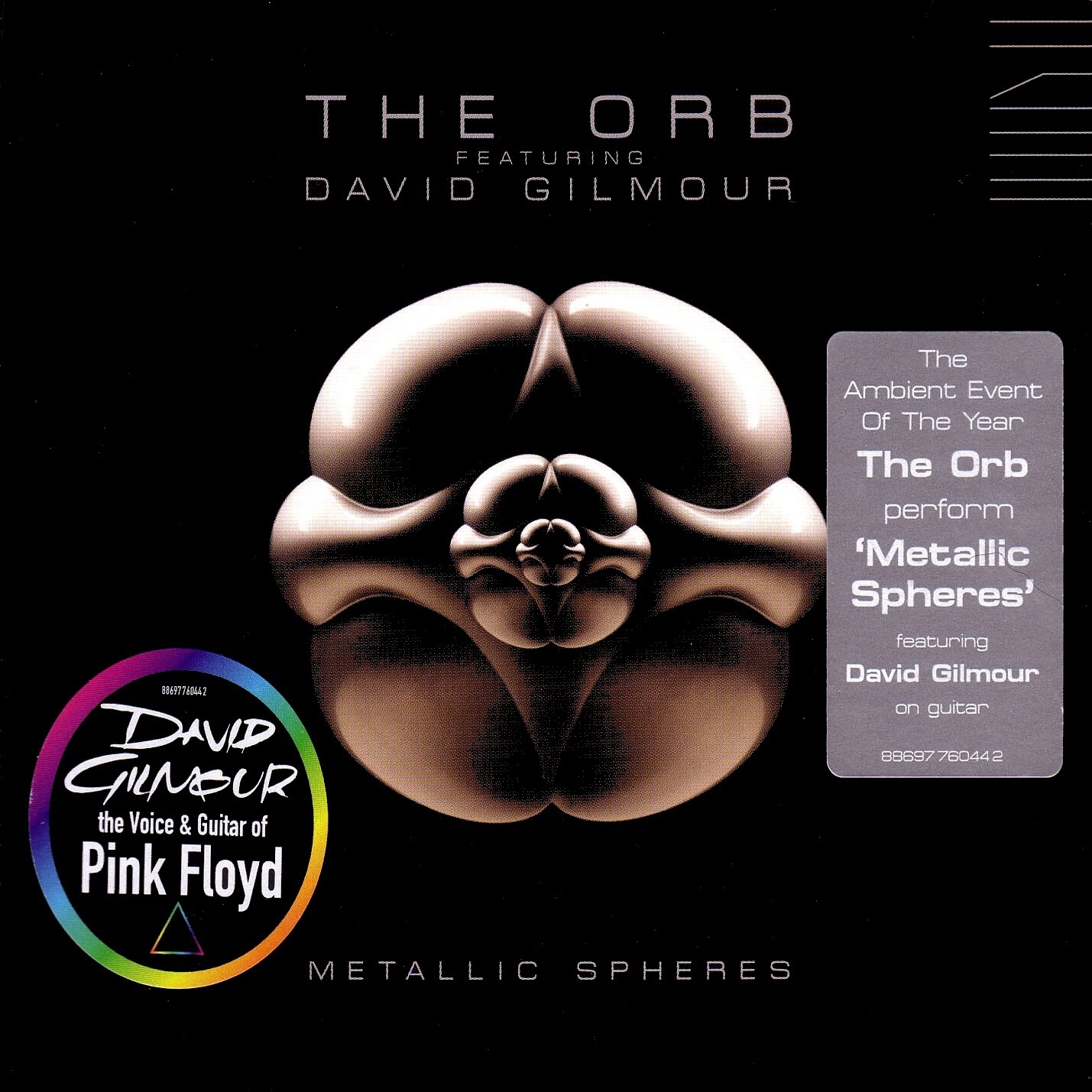 Pink Floyd Ilustrado: 2010 Metallic Spheres - The Orb + David Gilmour
