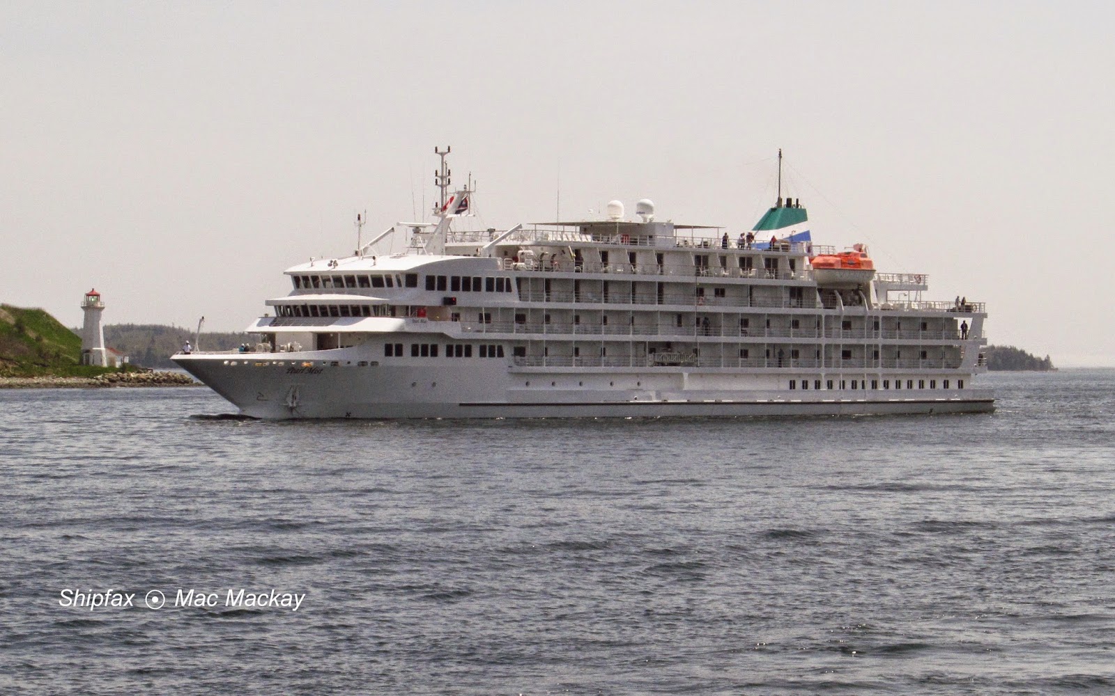 Shipfax: Pearl Mist - half day visit