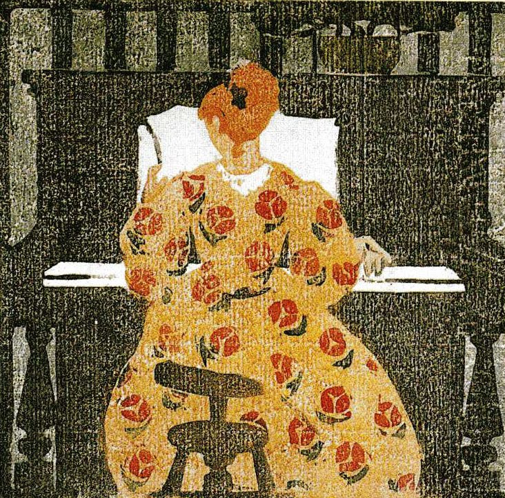 Modern Printmakers: Ethel Mars: a child's garden of colour woodcuts