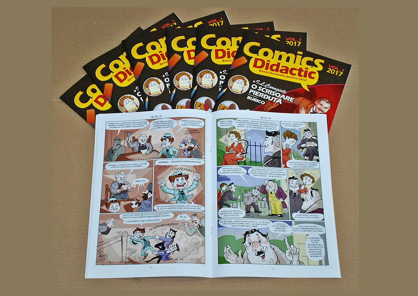 COMICS DIDACTIC- Benzi desenate pentru elevi