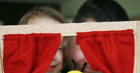 The Wight Family: Finger Puppet Stage