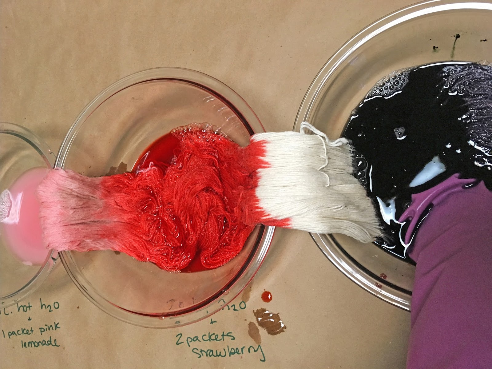 Knitter's Pride: Winner + How to Dye Yarn at Home with Minimal Mess