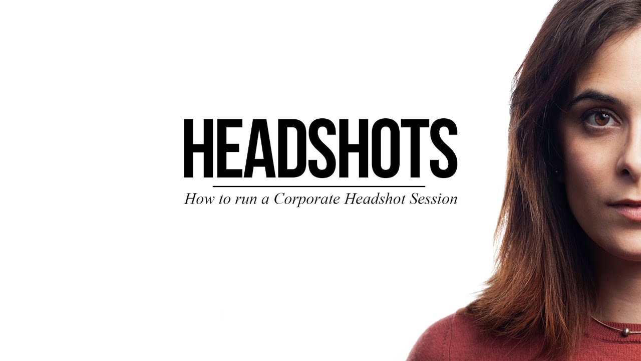 How to Shoot Corporate Headshot Photography - Photography Blog Tips ...