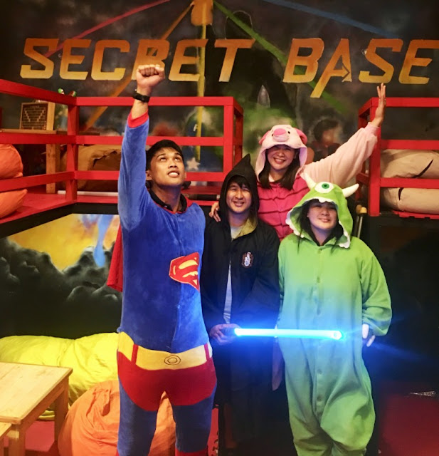 Cosplaying at Marikina Secret Base Gaming Lounge and Board Game Cafe