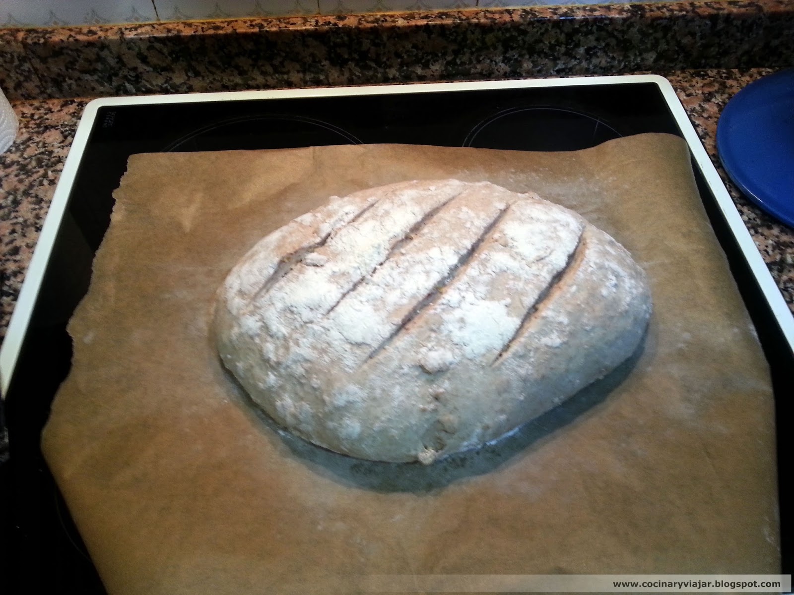 cocinar y viajar, todo es empezar: Pan gigante de trigo y centeno con ...