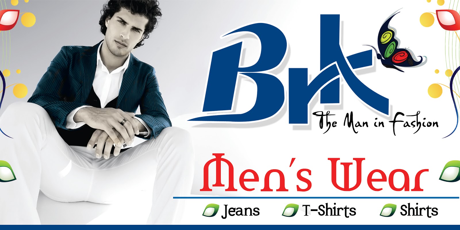 mens wear sign board designs | naveengfx