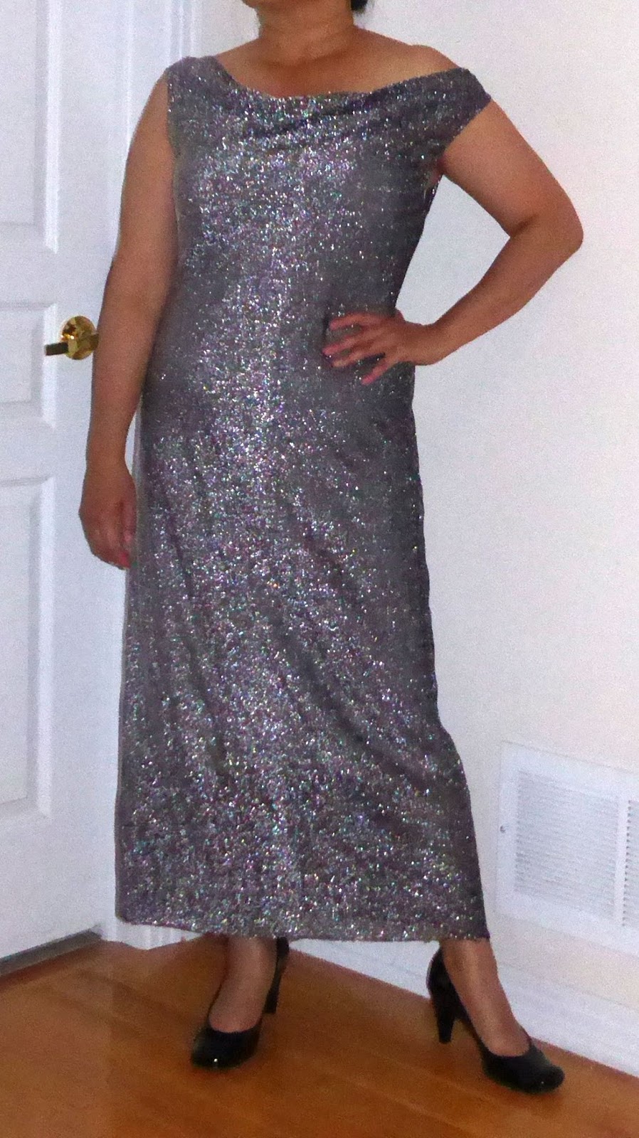 Frou Frou by lovenicky: Refashion: Lounge singer glittery dress to ...