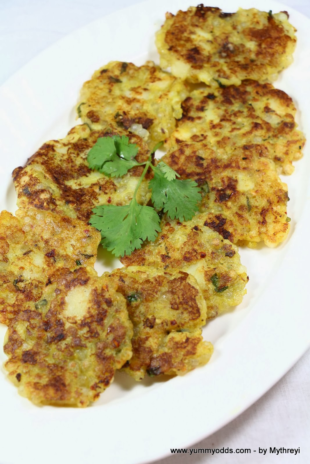 Yum! Yum! Yum!: Saggubiyyam (Sago) Cutlet