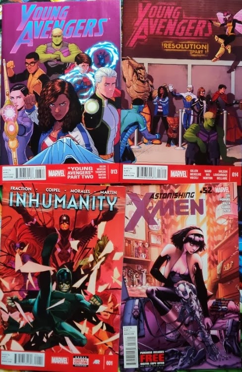 Arion's Archaic Art: December comic books / cómics de diciembre