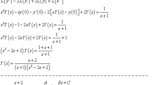 Differential Equations Solved Examples: Use the Laplace transform to ... Differential Equations Solved Examples: Use the Laplace transform to ...