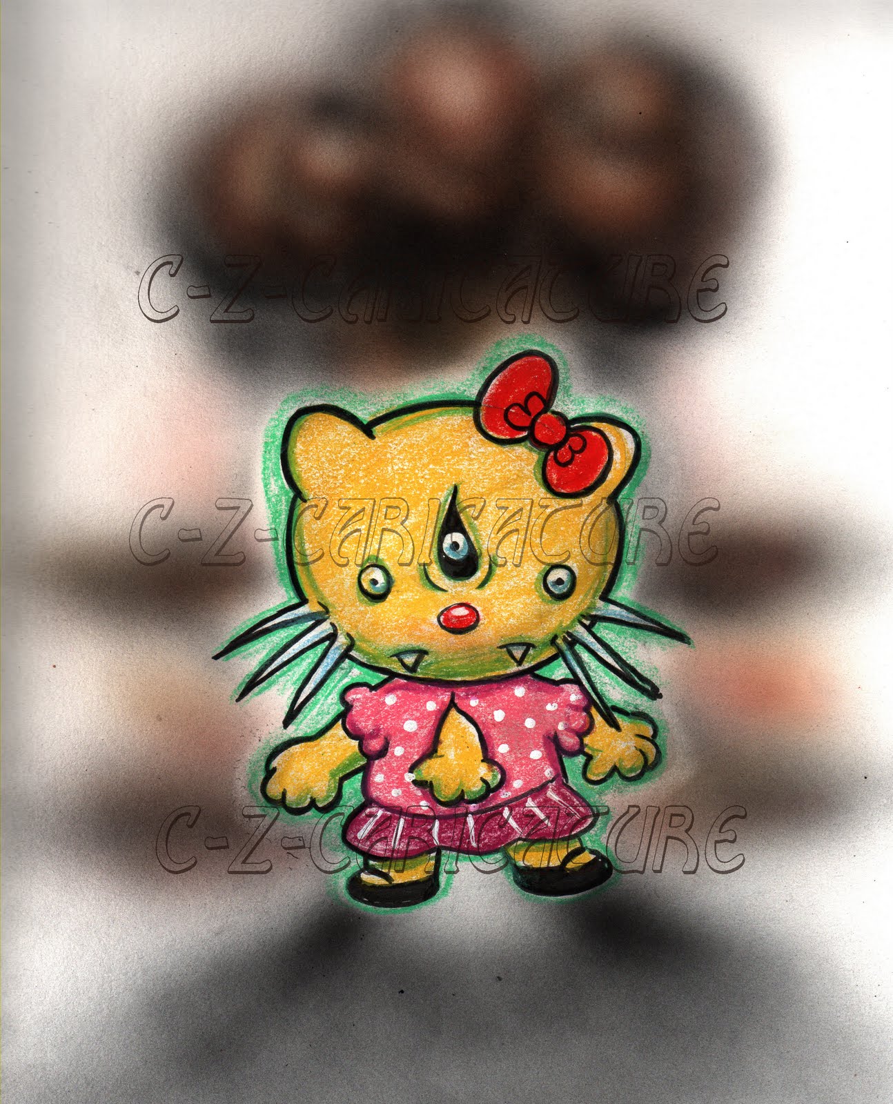 Caricatures and Ideas: Hello Fallout Kitty
