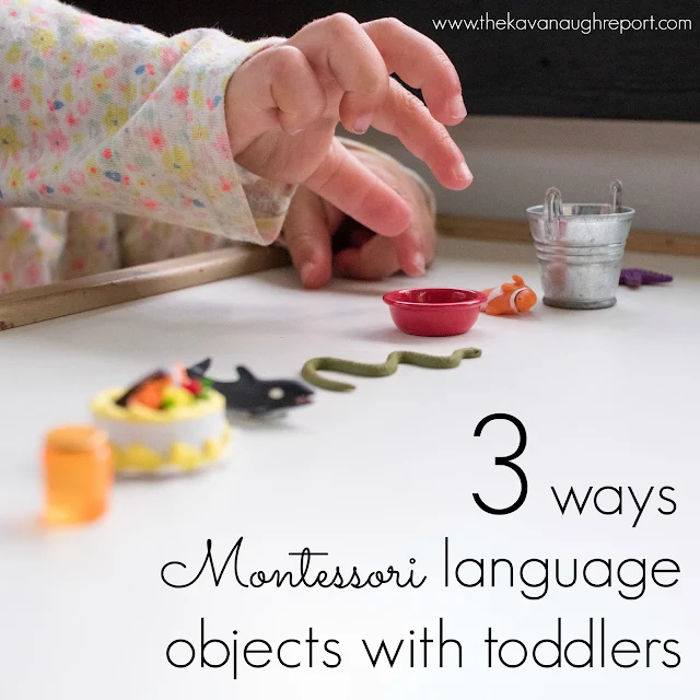 3 Ways to Use Montessori Language Objects with Toddlers