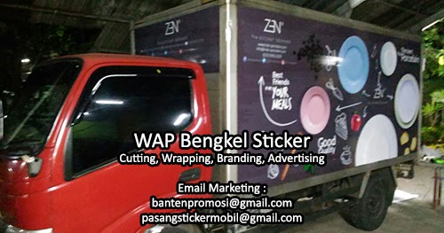 Sticker Mobil Branding: Pasang Stiker Truk Box di Tangerang