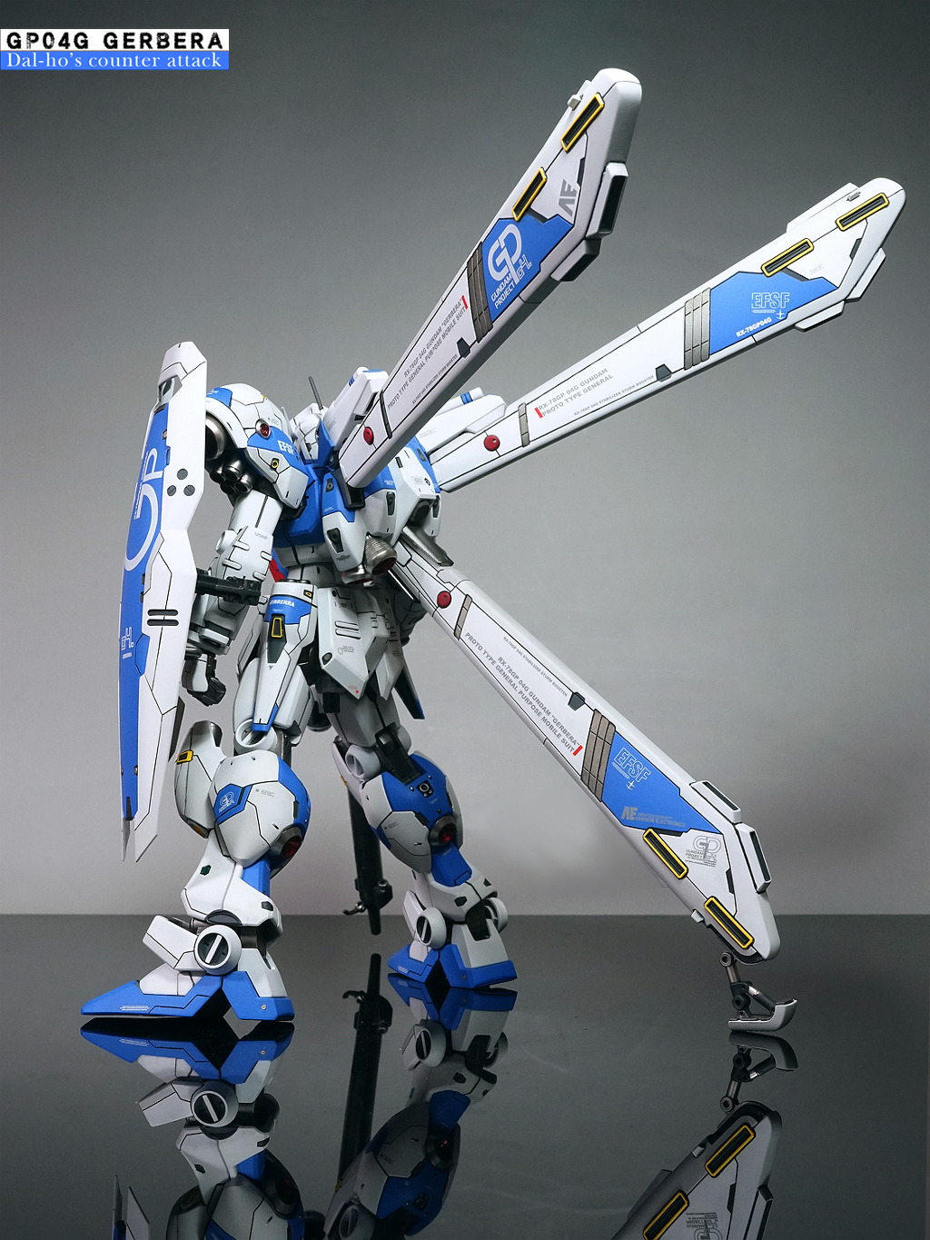 Gundam Family: RE/100 Gundam GP04 Gerbera Custom Build