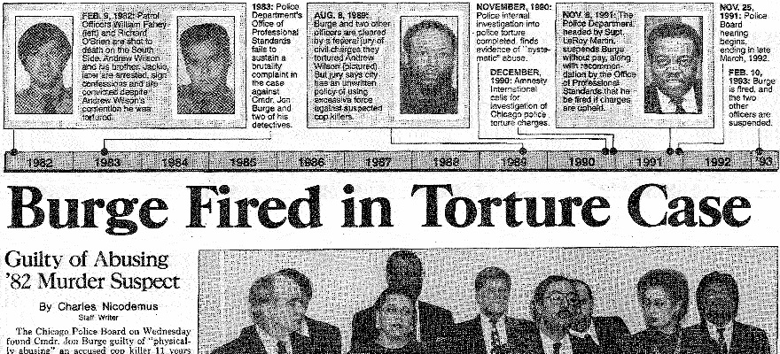 Mike Klonsky's Blog: A new course at CPS. Studying Jon Burge.