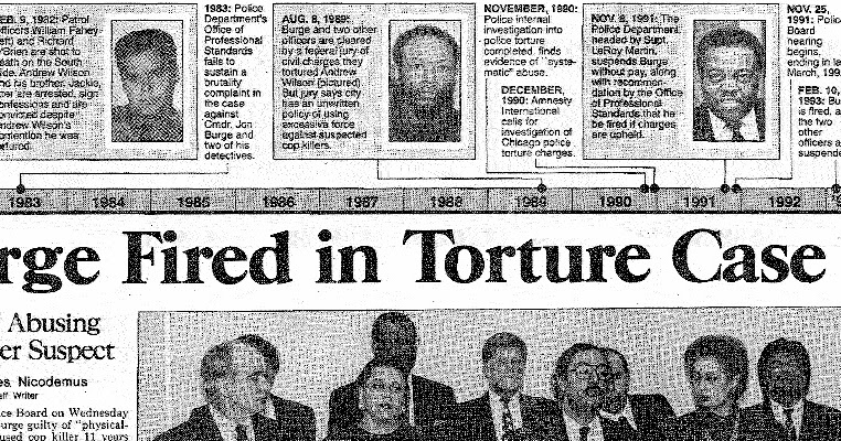 Mike Klonsky's Blog: A new course at CPS. Studying Jon Burge.