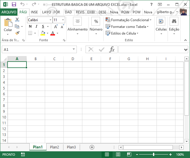 ExcelLine Office World: Excel: Conceitos Básicos - Entendendo a estrutura