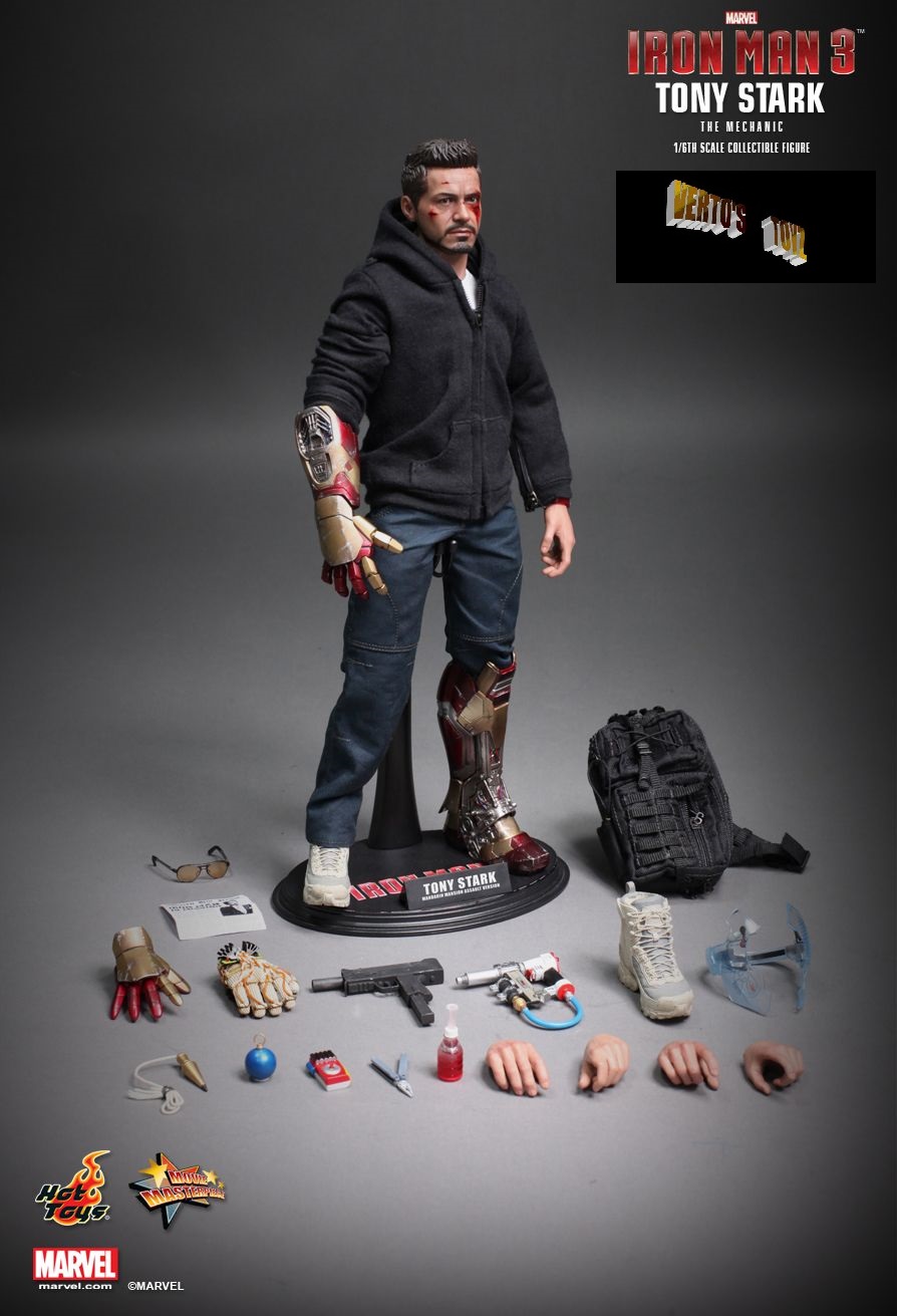VERTO'S TOYZ: FULLY BOOKED Hot Toys Iron Man 3 Tony Stark (The Mechanic ...