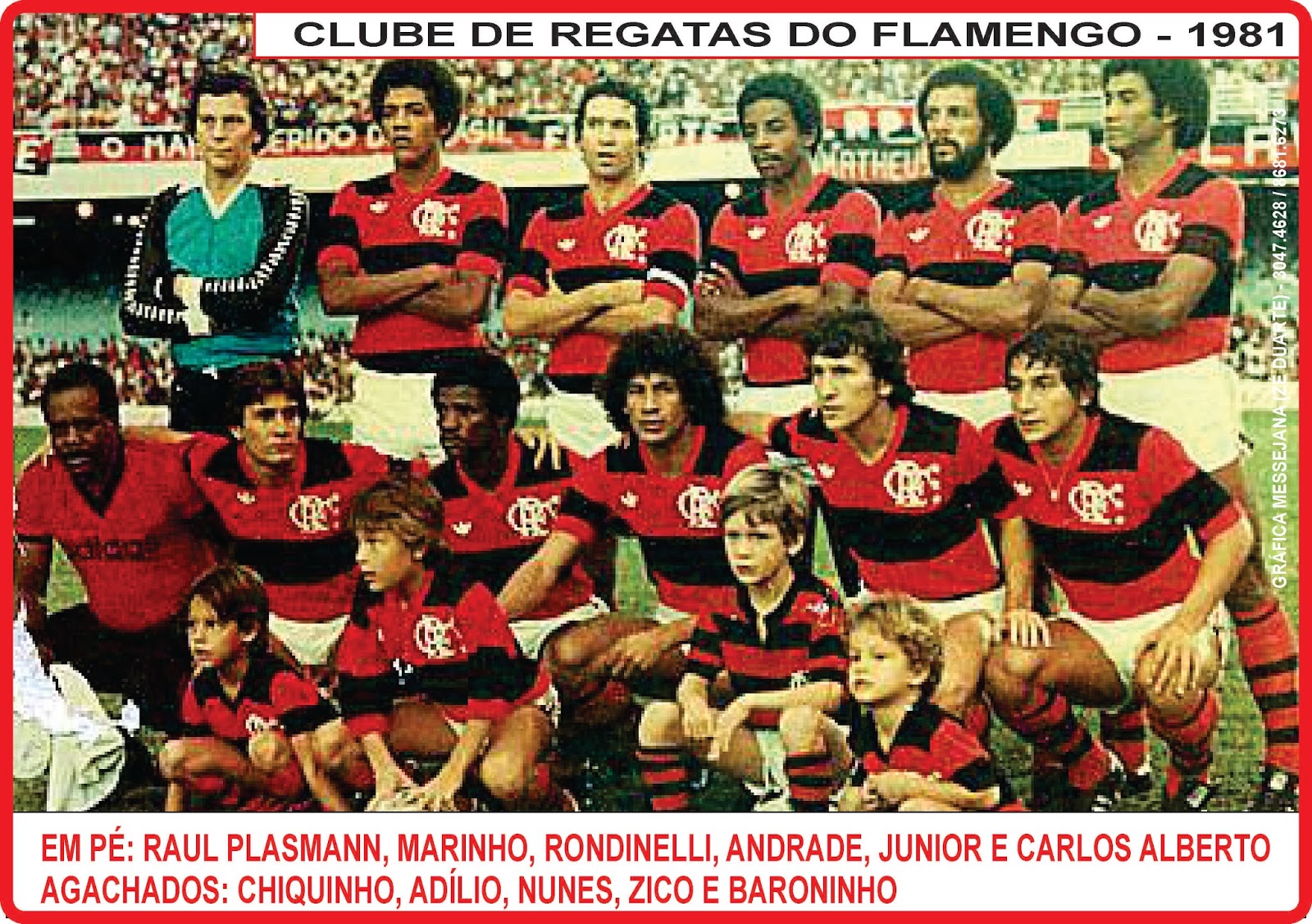Blog do Zé Duarte: CLUBE DE REGATAS DO FLAMENGO - RIO DE JANEIRO - RJ.