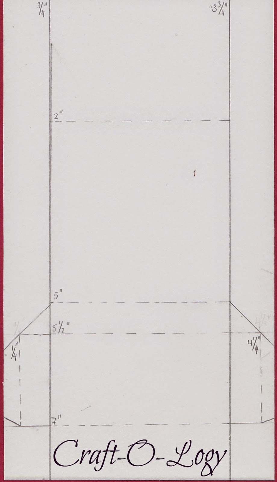 Craft-O-Logy: Tutorial: Label Box for a Bottle