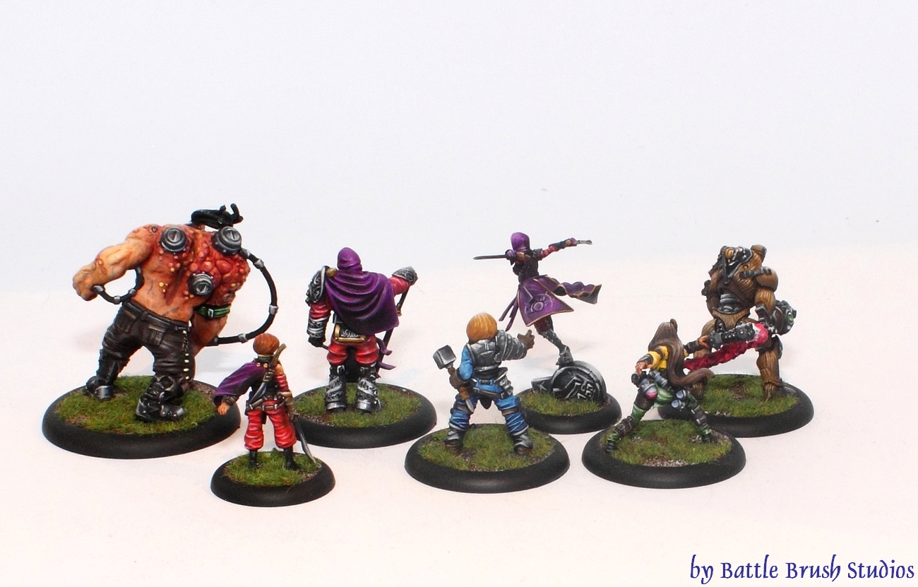 Battle Brush Studios: Showcase: Guildball Players
