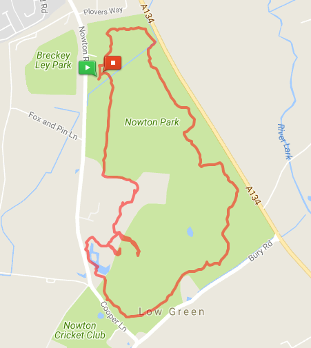 Reinterred: Nowton Park Yellow Walk