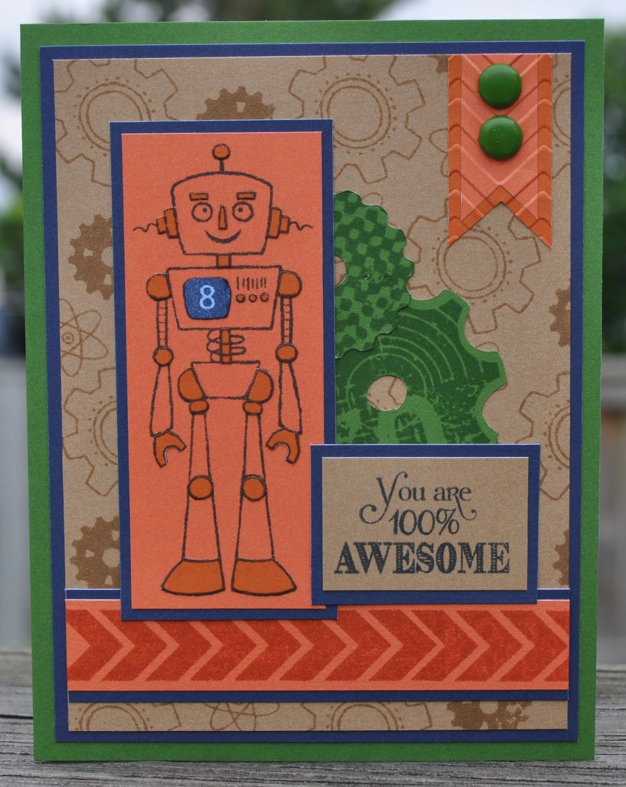 DAT'S My Style: Awesome Robot Card