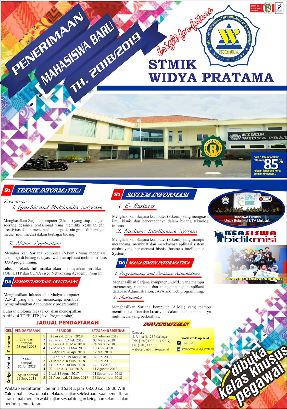 Hasil Desain Poster PMB 2017/2018 | Wachid Dw ~ ngeBLOG