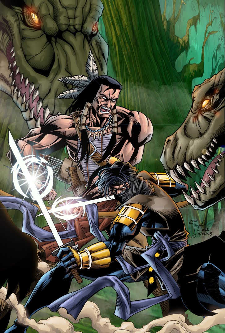 All Things VALIANT: Fan Art - Ninjak and Turok