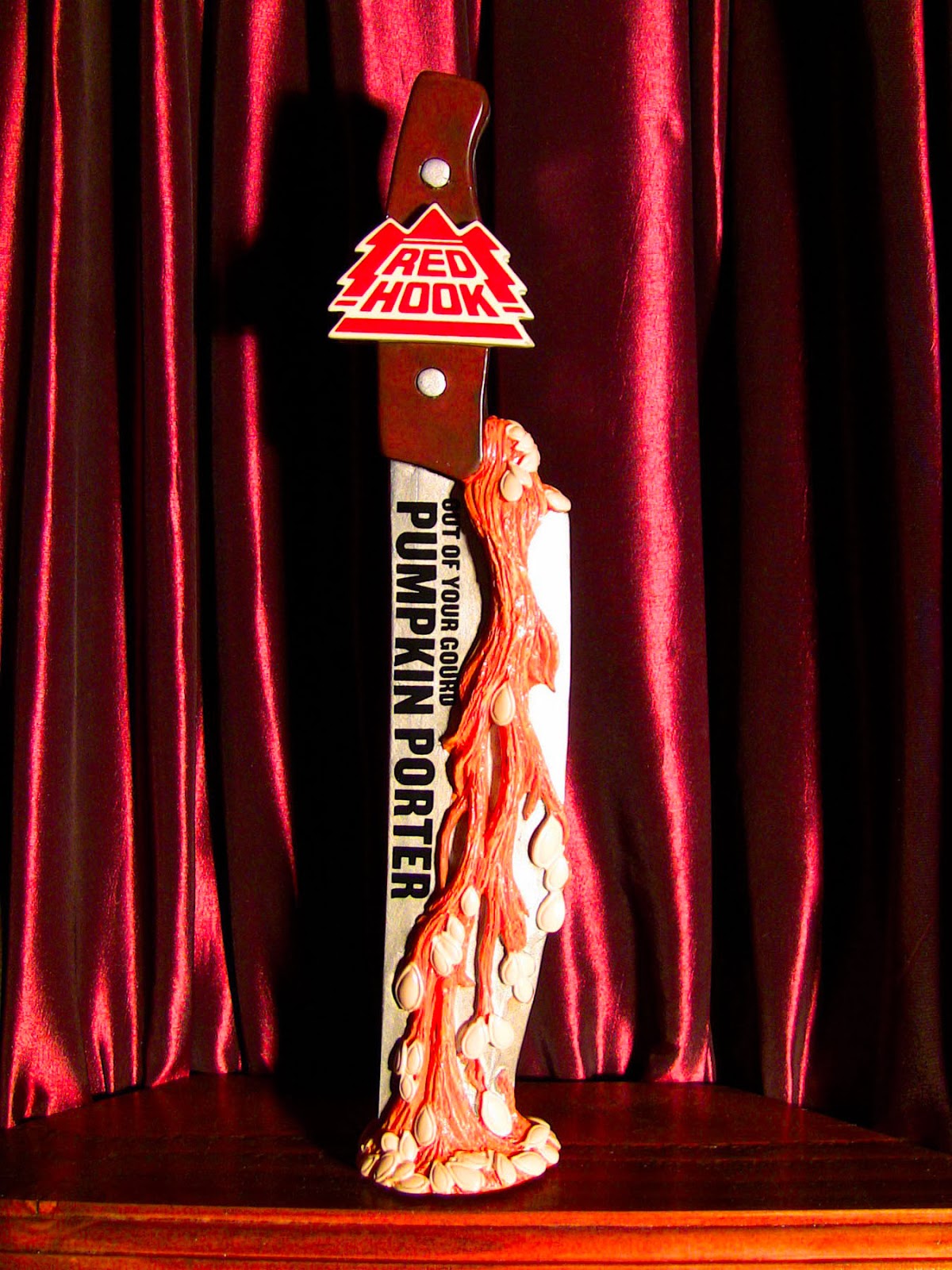 Tap Handle #375: Redhook - Out Of Your Gourd Pumpkin Porter