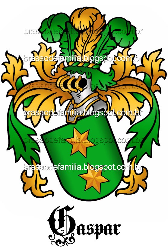 Brasões: Brasão da Família Gaspar