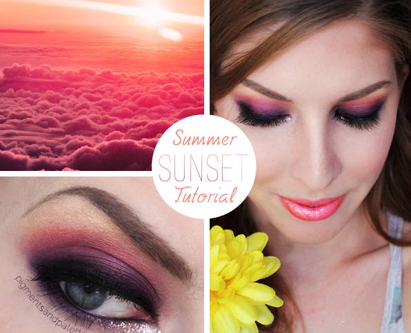 Make Up by Yasmine: MU inspiré d'un coucher de soleil