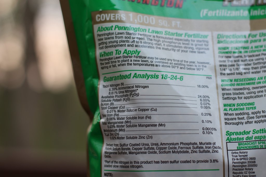 Adventures In Gardening: Starter fertilizer application