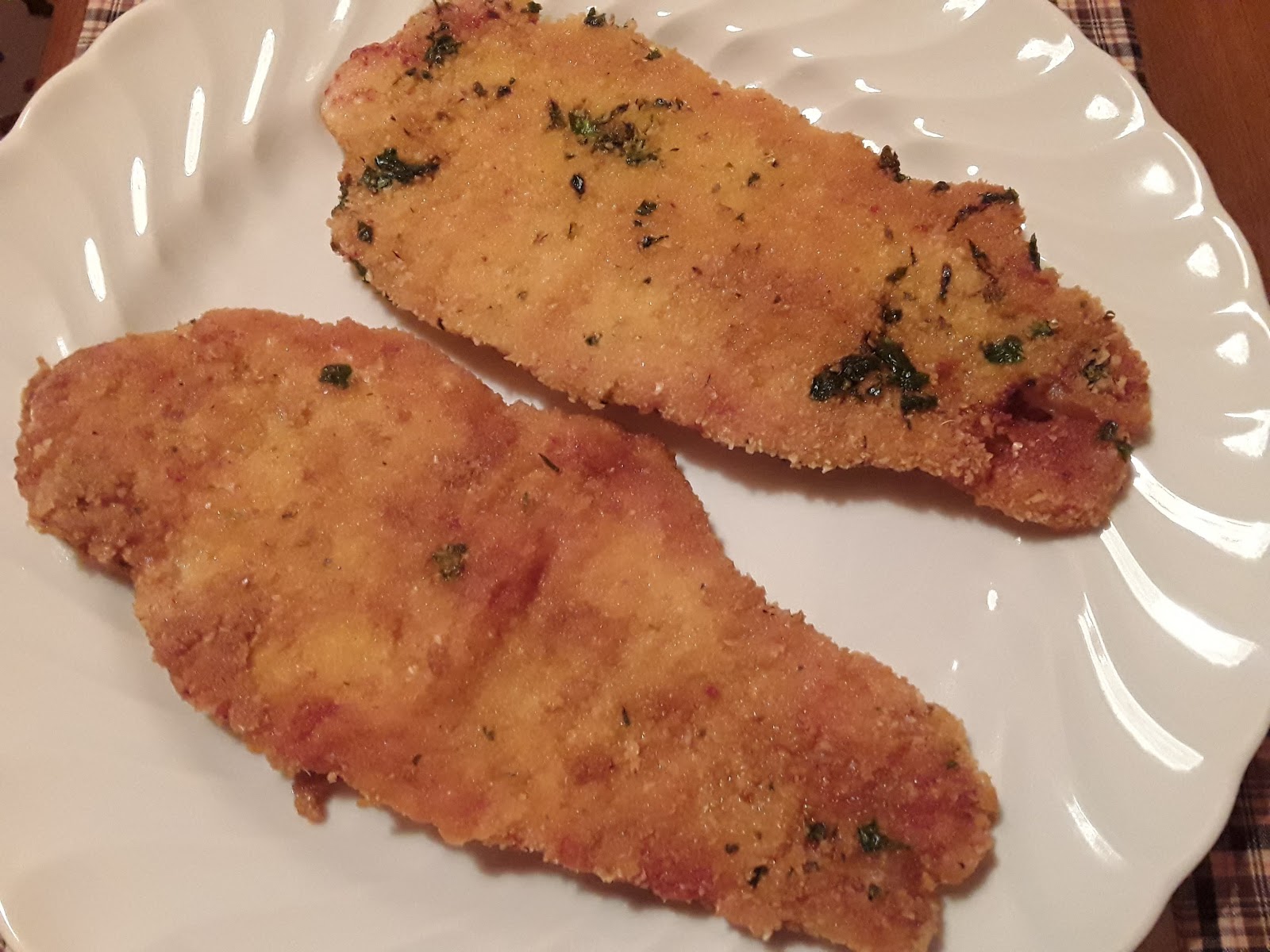 Filetti di pangasio impanati