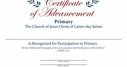 Just Another Idea: Primary Graduation Certificates