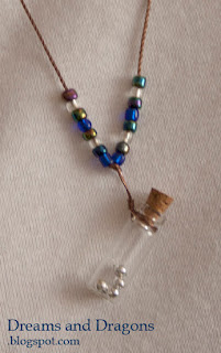 Dreams and Dragons: DIY Mistborn Metals Vials