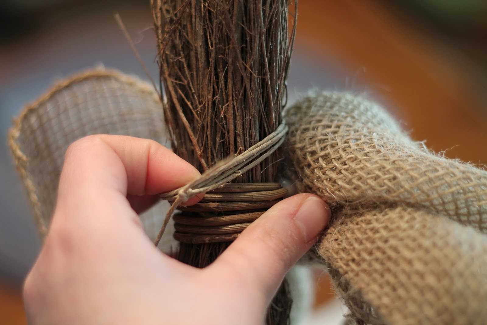 laces and ladles: Door (or Wall) Fall Decoration for under $10!!