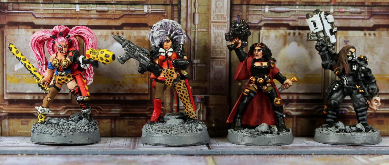 Vampifan's World of the Undead: Necromunda Bounty Hunters & Hired Guns 01