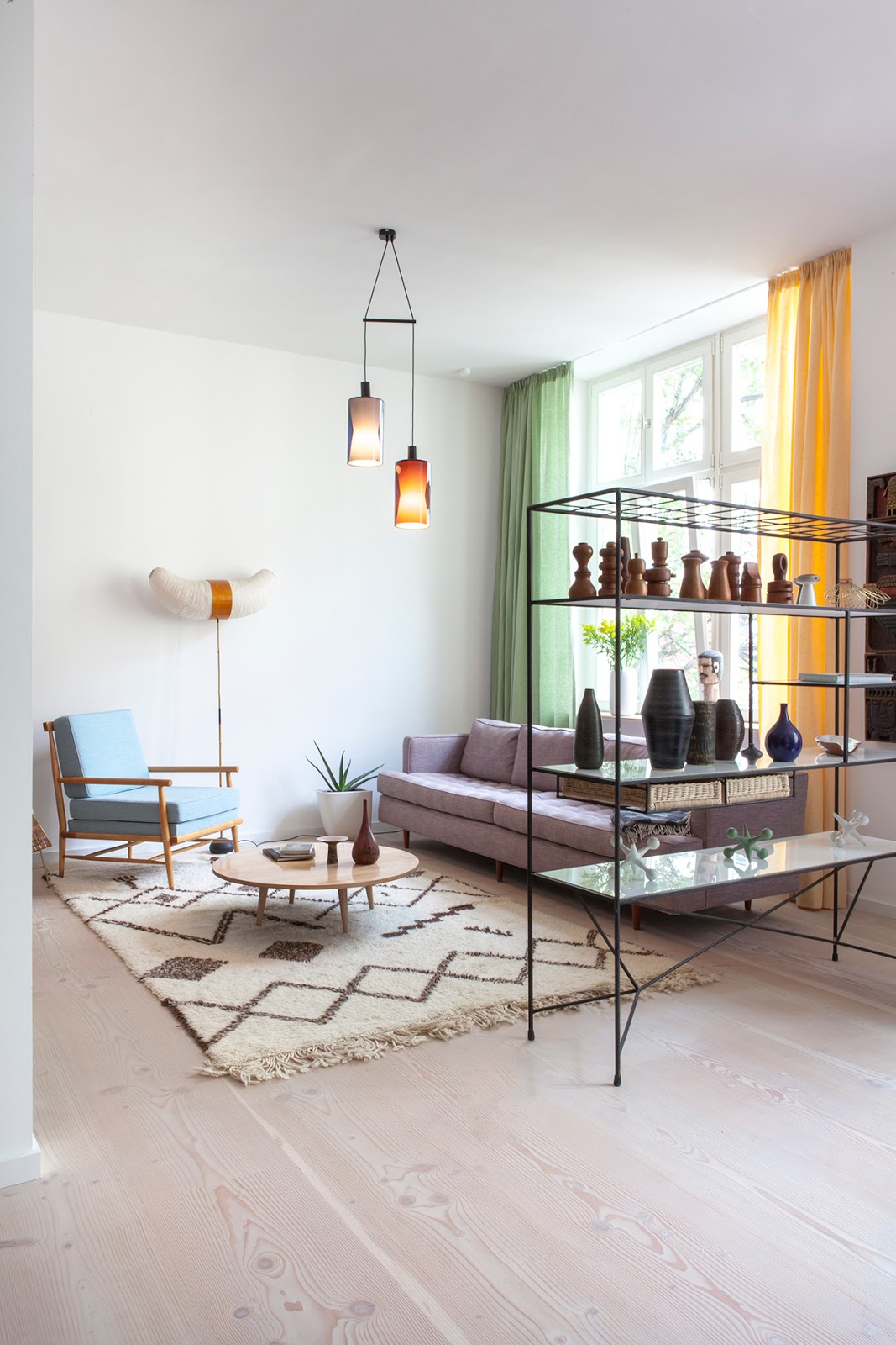 Wonderful mid century design loft in Berlin | design attractor | Bloglovin’