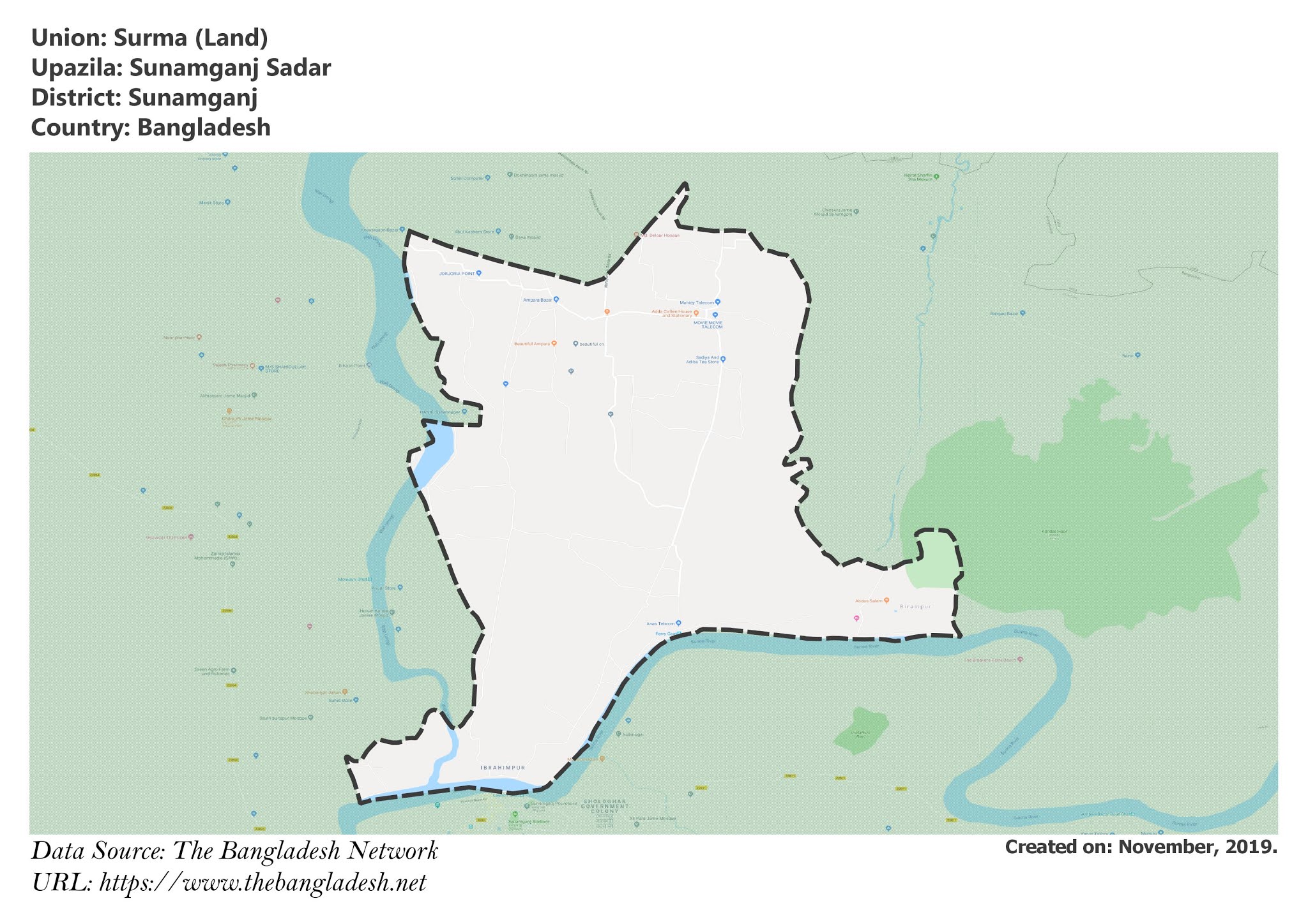 Surma Union, Sunamganj