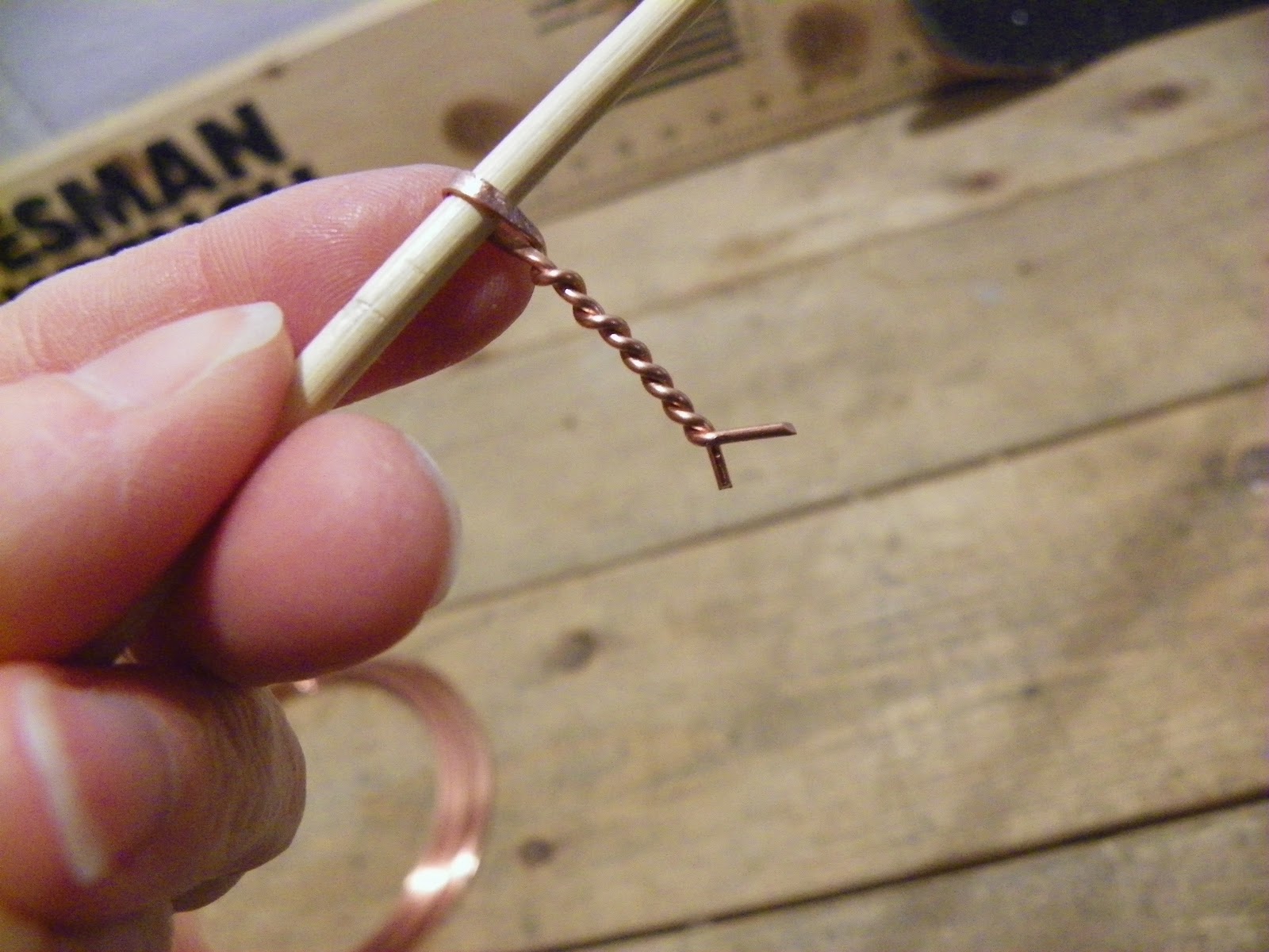 Karen Makes Stuff: Copper Bail Tutorial