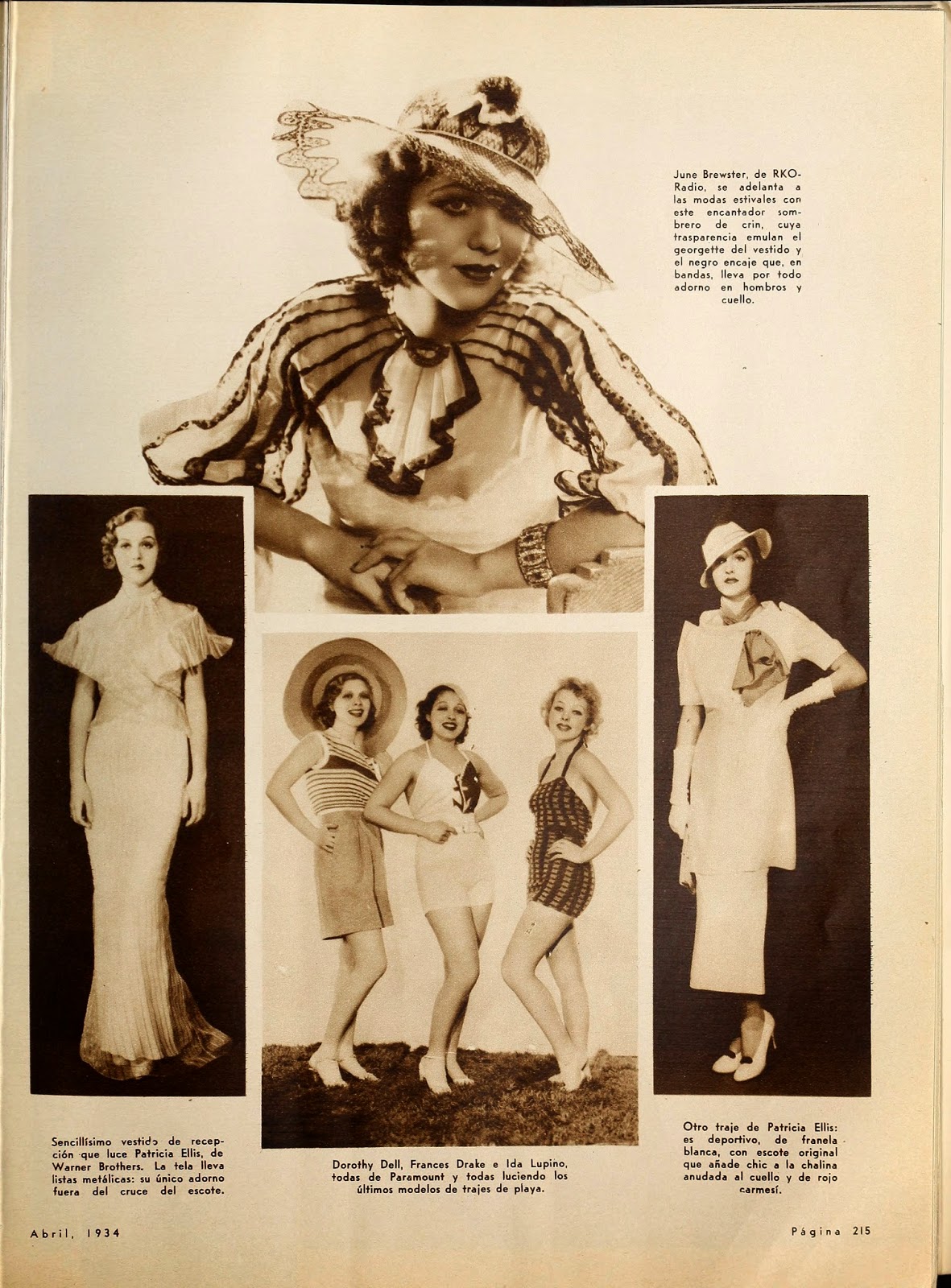 Thelma Todd: June Brewster In The Fan Magazines